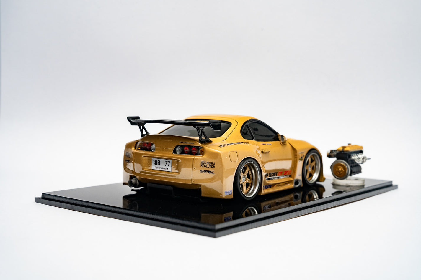 Top Secret Thailand - Supra MINI SD Model car with Engine - LIMITED ED