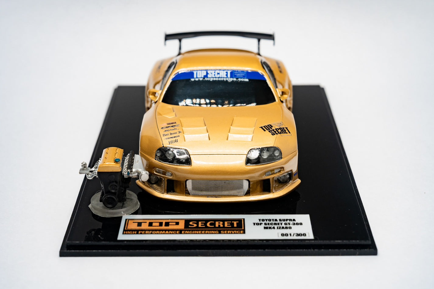 Top Secret Thailand - Supra MINI SD Model car with Engine - LIMITED ED