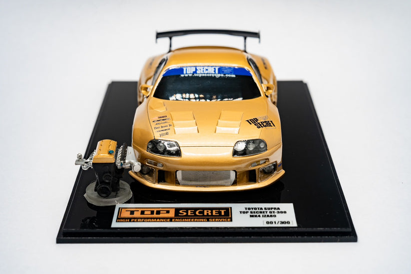 Top Secret Thailand - Supra MINI SD Model car with Engine - LIMITED ED