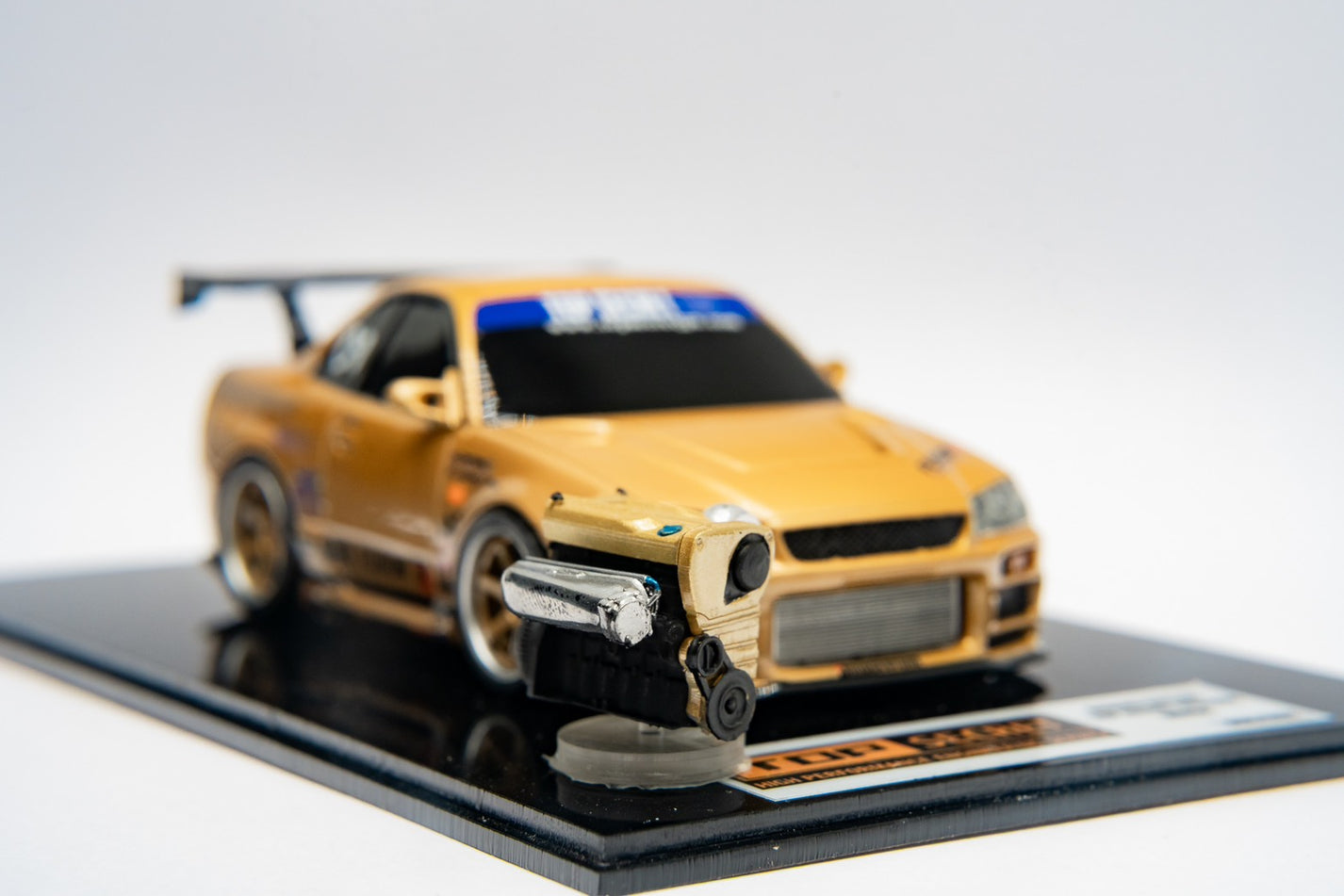 Top Secret Thailand - R34 MINI SD Model car with Engine - LIMITED EDIT