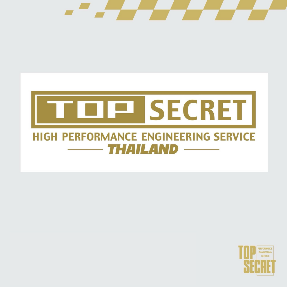 TopSecret - Sticker Logo – Top Secret Thailand